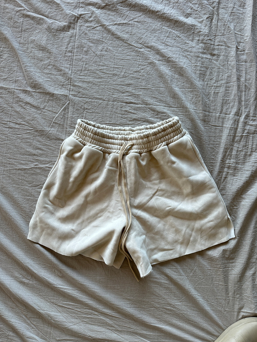 Cream Souffle Shorts – saaltstudio