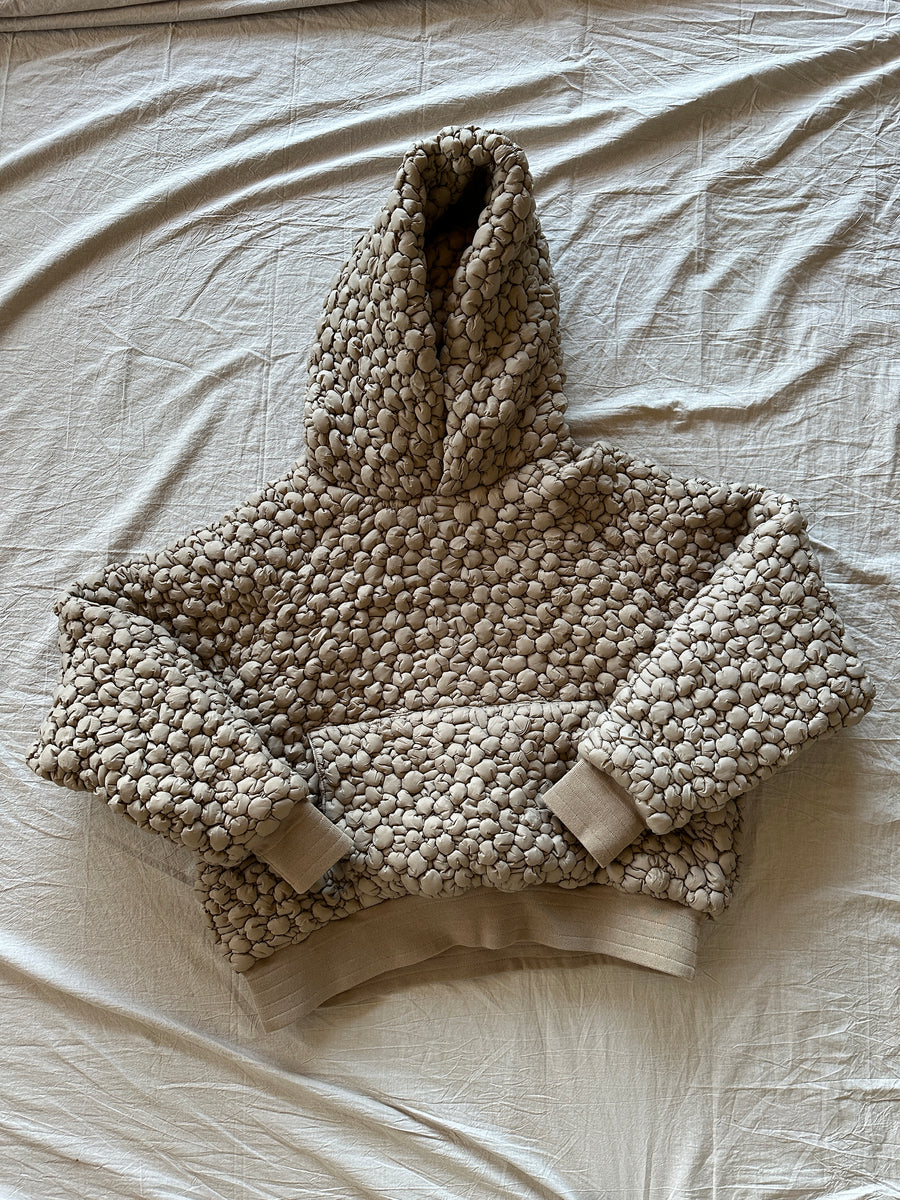 Camel Brown Cloud Hoodie Proto – saaltstudio